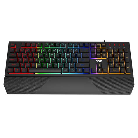 Aoc Gaming Keyboard Gk Black
