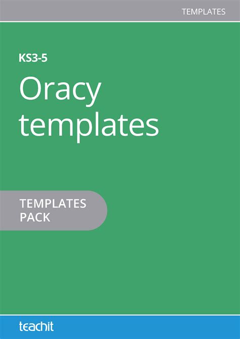 Oracy Templates For Your Classroom Ks3 4 Teachit Oracy Templates For Your Classroom Ks3 4 Teachit