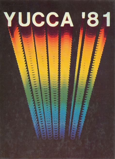 1981 Yearbook From Antelope Valley High School From Lancaster