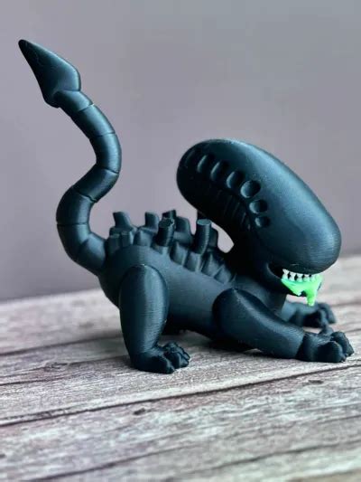 Chibi Xenomorph Figures By Sugarpaws3d Makerworld Download Free 3d Models