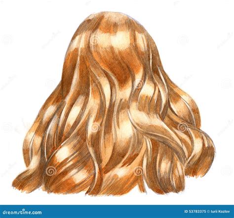 Blondy Hair Stock Illustration Illustration Of Leisure 53783375