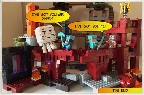 Gifts From The Pirates Lego Minecraft The Nether Fortress
