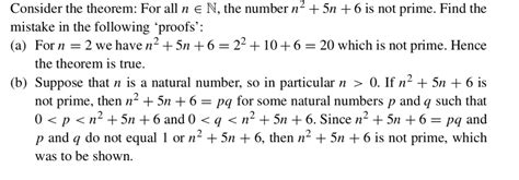 Solved Consider The Theorem For Alln E N The Numbern25n 6