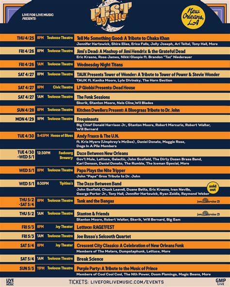 Fun Late Night Shows Rjazzfest