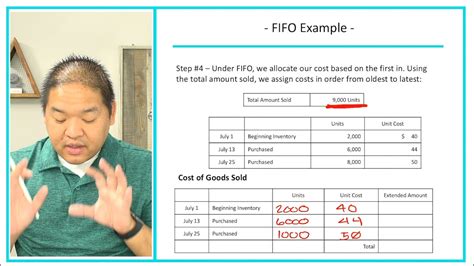 Lesson 78 Fifo Example Periodic Section 7 Inventory And Cost