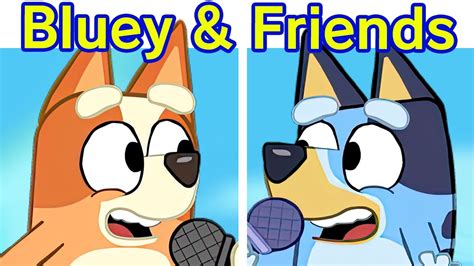 Fnf Bluey Vs Bingo Vs Mackenzie Sings Sliced Pibby Corrupted Smile Song