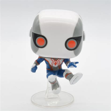 Funko Pop Spider Man Bug Eyes Armor Marvel Winter Convention Arena Games