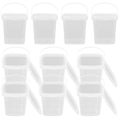 10 Pcs Ice Cream Bucket Dessert Cups Silicone For Restaurant Diy Yogurt