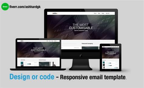 Design Responsive Html Mailchimp Email Template By Ashhardgk Fiverr
