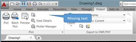 Is Your AutoCAD Ribbon Text Missing IMAGINiT Technologies Support Blog