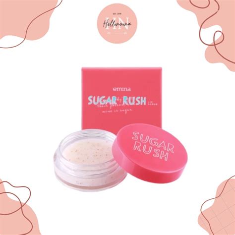 Jual Emina Sugar Rush Lip Scrub Shopee Indonesia