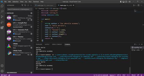 how to remove the blue driectory text in the terminal output c r