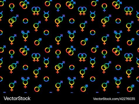 Gender Symbols Background
