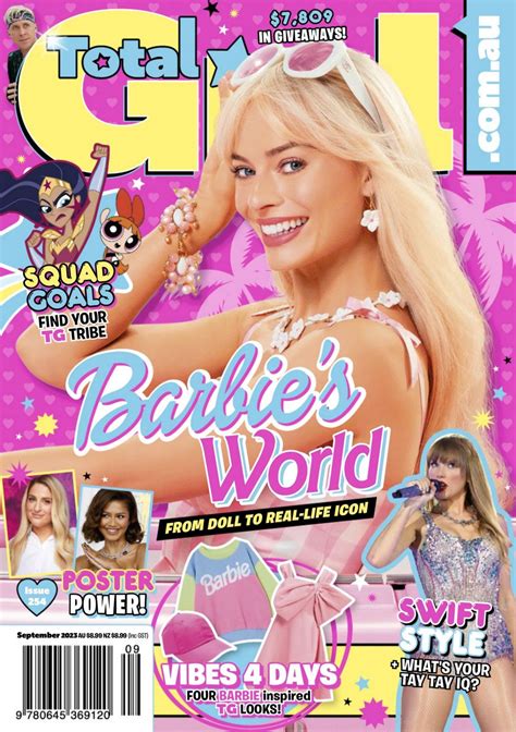 Margot Robbie In Total Girl Magazine September 2023 Hawtcelebs