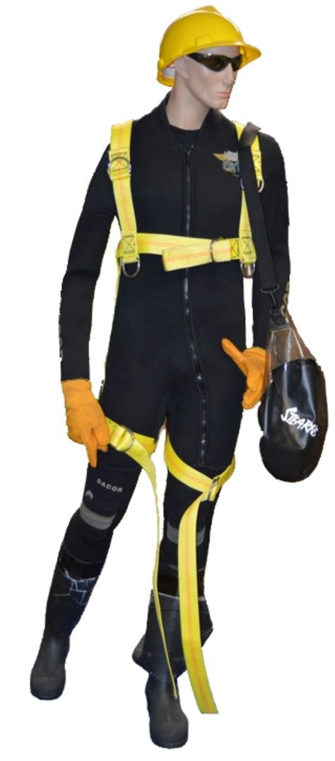 Diver Backpack Harness W Leg Straps Life Saving Equipment Repair Co