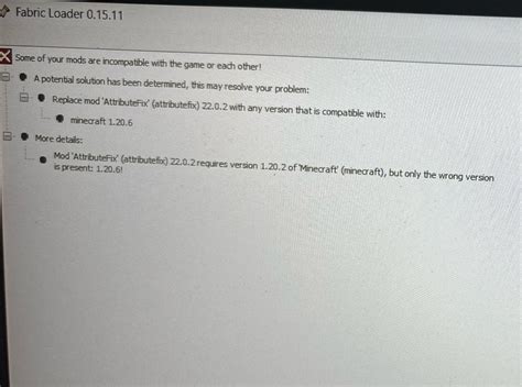 attributefix fabric 1 20 20 0 2 just won t work r fabricmc