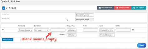 Conditionally Merge Multiple Attributes With CTX Feed WebAppick