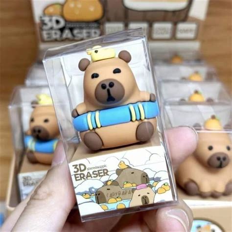 ยางลบ 3d คาบิบาร่า Ennxo