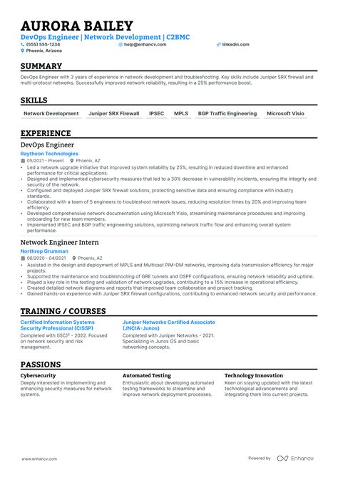 1 Successful DevOps Support Specialist Resume Example And Writing Tips