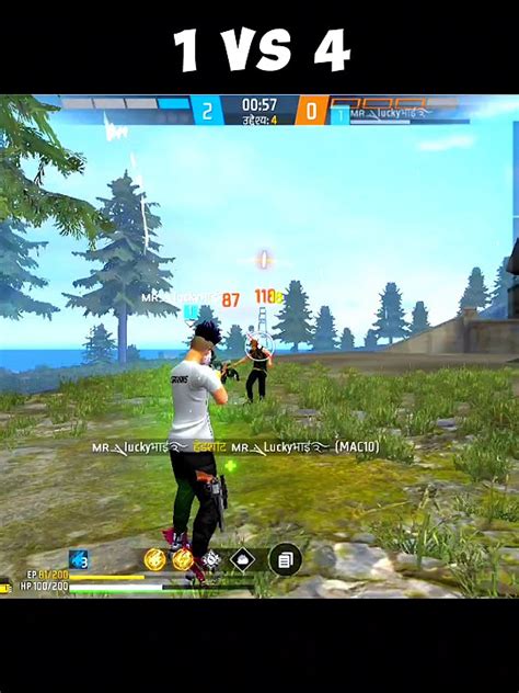 1 Vs 4 Clutch And Impossible Clutch Shorts Video Gaming Freefire
