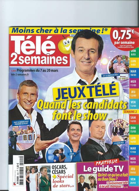 Télé 2 Semaines 7 Mars 2015 Jeux Télévisés