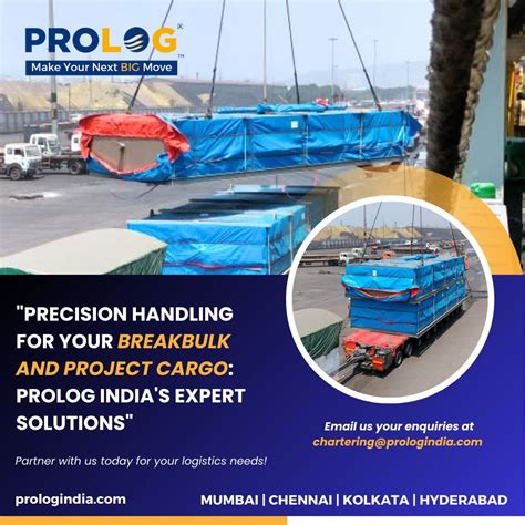 🚢 Precision Handling For Your Breakbulk And Project Cargo Prolog India