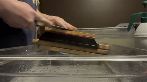 Slanted Whetstone Setup Rsharpening