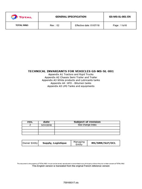 Appendix E Gs Ms Sl 001 En Invariants Vehicules Acceptance Grid