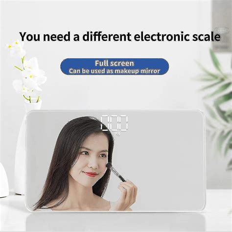 Travel Scale For Body Weight Small Portable Body Weight Scales Digital Bathroom Mirror Scale