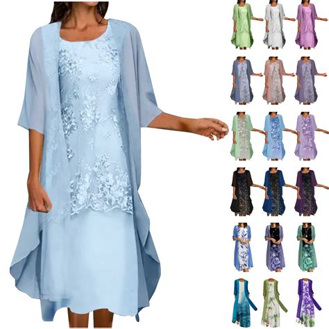 Juranmo Womens Dresses Two Piece Summer Sets Elegant Wedding Guest