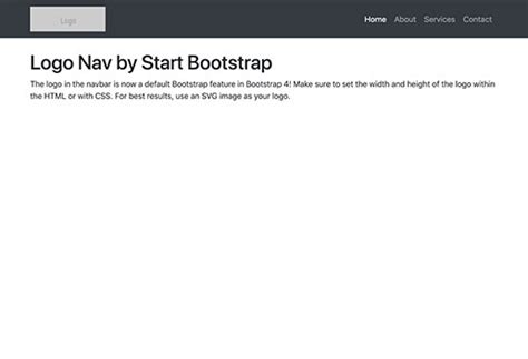 Bootstrap Navbar With Logo Free Cliparts Download Images On Clipground