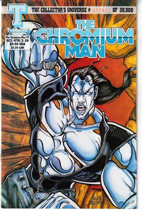 The Chromium Man 1 1993 Comic Books Modern Age Horror And Sci Fi