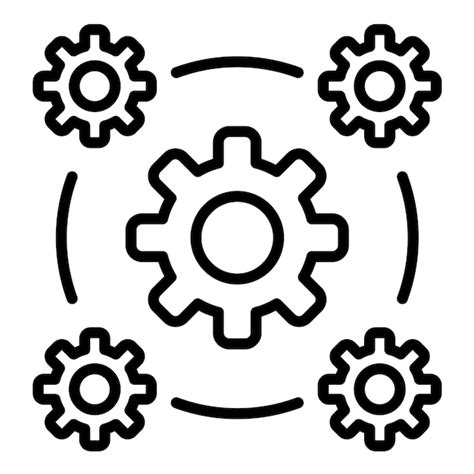 Premium Vector Network Interoperability Vector Illustration Style