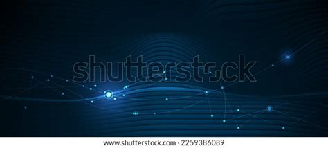 Vector Molecule Network Connected Lines Dots Stock Vector Royalty Free 2259386089 Shutterstock