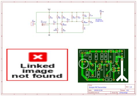 Simple FM Transmitter Platform For Creating And Sharing Projects OSHWLab