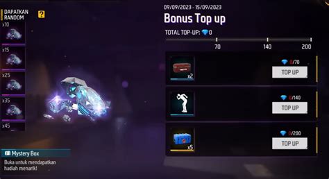 Kapan Rilis Bonus Topup Box Evogun Free Fire Ff Esportsku