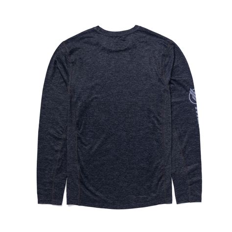Long Sleeve Performance Shirt Charcoal Mercury Dockstore