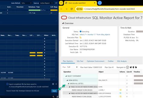 Execution Plans In Oracle Sql Developer For Vs Code Jeff Smith