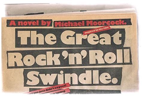 The Great Rock N Roll Swindle By Moorcock Michael Near Fine Soft Cover 1980 1st Edition