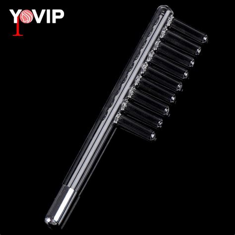 High Frequency Facial Machine Electrode Wand Acne Spot Wrinkles Remover