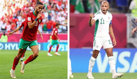 كأس العرب2021 لقاء المنتخبين المغربي والجزائري ديربي مغاربي فوق العادة