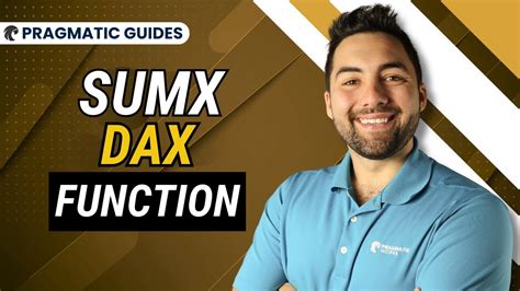 power bi sumx dax function tutorial 📊 youtube
