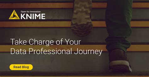 Take Charge Of Your Data Professional Journey Knime