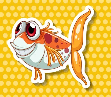 Kartun Gambar Stiker Udang Vektor Stok Ilustrasi Kartun Gambar Stiker
