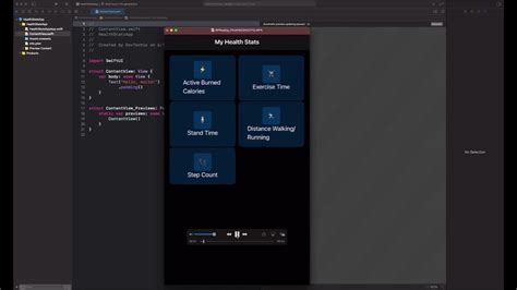 Healthkit With Swiftui 0109 Health Stats App Demo Youtube