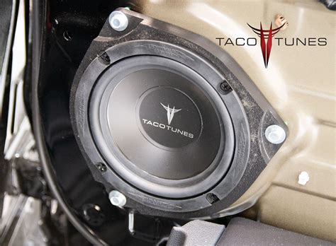 2022 Toyota Tundra Crewmax Stereo System Upgrade Component Speakers