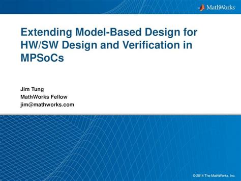 Pdf Extending Model Based Design For Hwsw Design And Verification
