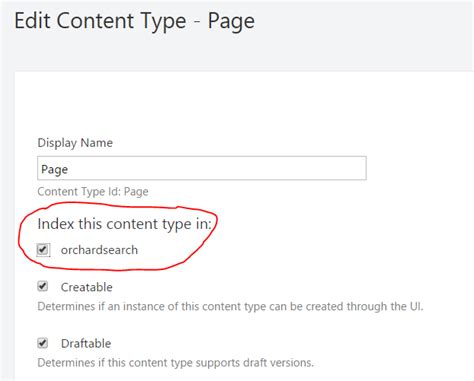 search and indexing orchard documentation