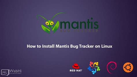 How To Install Mantis Bug Tracker On Linux Tutorial Documentation