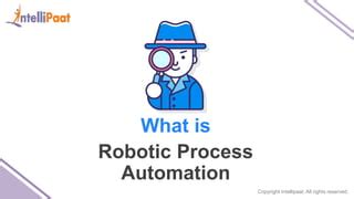RPA Developer Career Path PPT